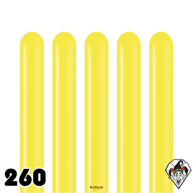 260K Standard Yellow Balloons Kalisan 100ct