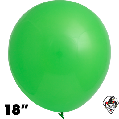 18 Inch Round Standard Lime Green Balloon Elitex 10ct