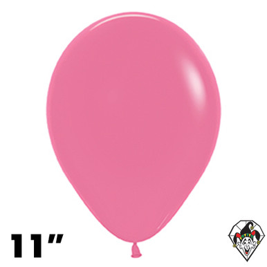 11 Inch Round Deluxe Rose Sempertex 100ct