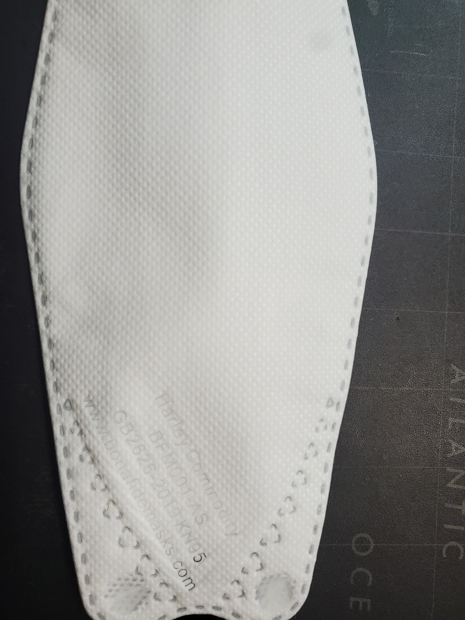 White Harley ® KN95 Respirator Face Mask