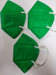 Green Powecom KN95 SM Respirator Mask for Kids - 10 Pack