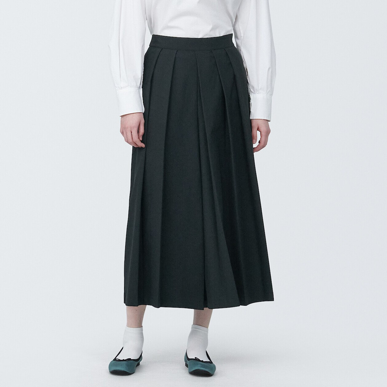Womens Double Weave Hakama Pants Muji