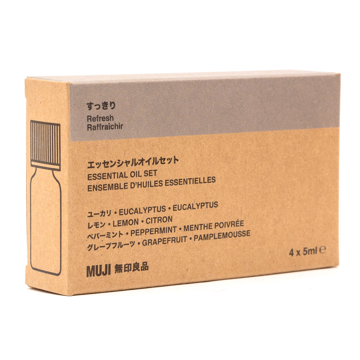 Refresh Essential Oil Gift Set | MUJI