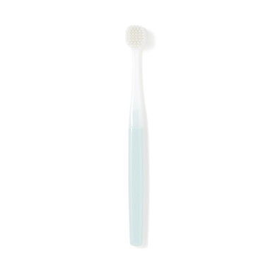 Toothbrush with Interchangeable Head ‐ Wide, Medium Bristle | MUJI