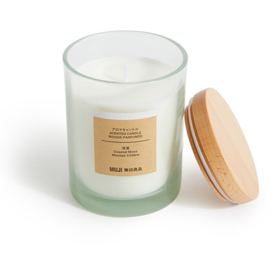 Coastal Moss 1 Wick Candle | MUJI