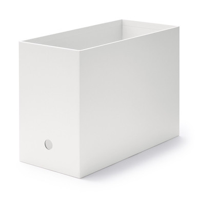 Paperboard_File_box_Standard_Wide_A4_White_grey | MUJI