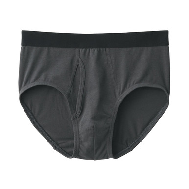 Men's Stretch Jersey Open Front Briefs | MUJI