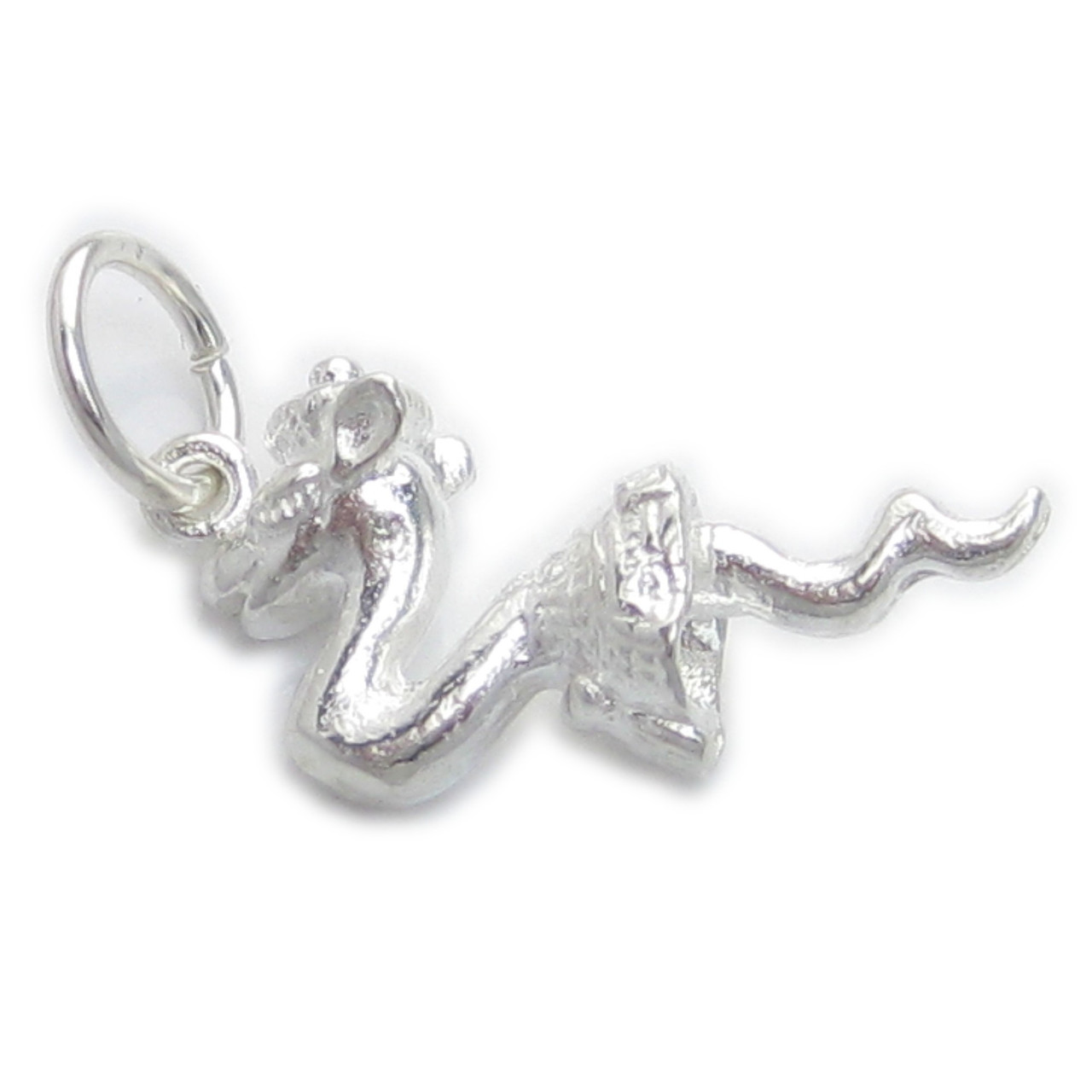 Loch Ness Monster Wearing A Kilt sterling silver charm .925 x 1 Nesie ...