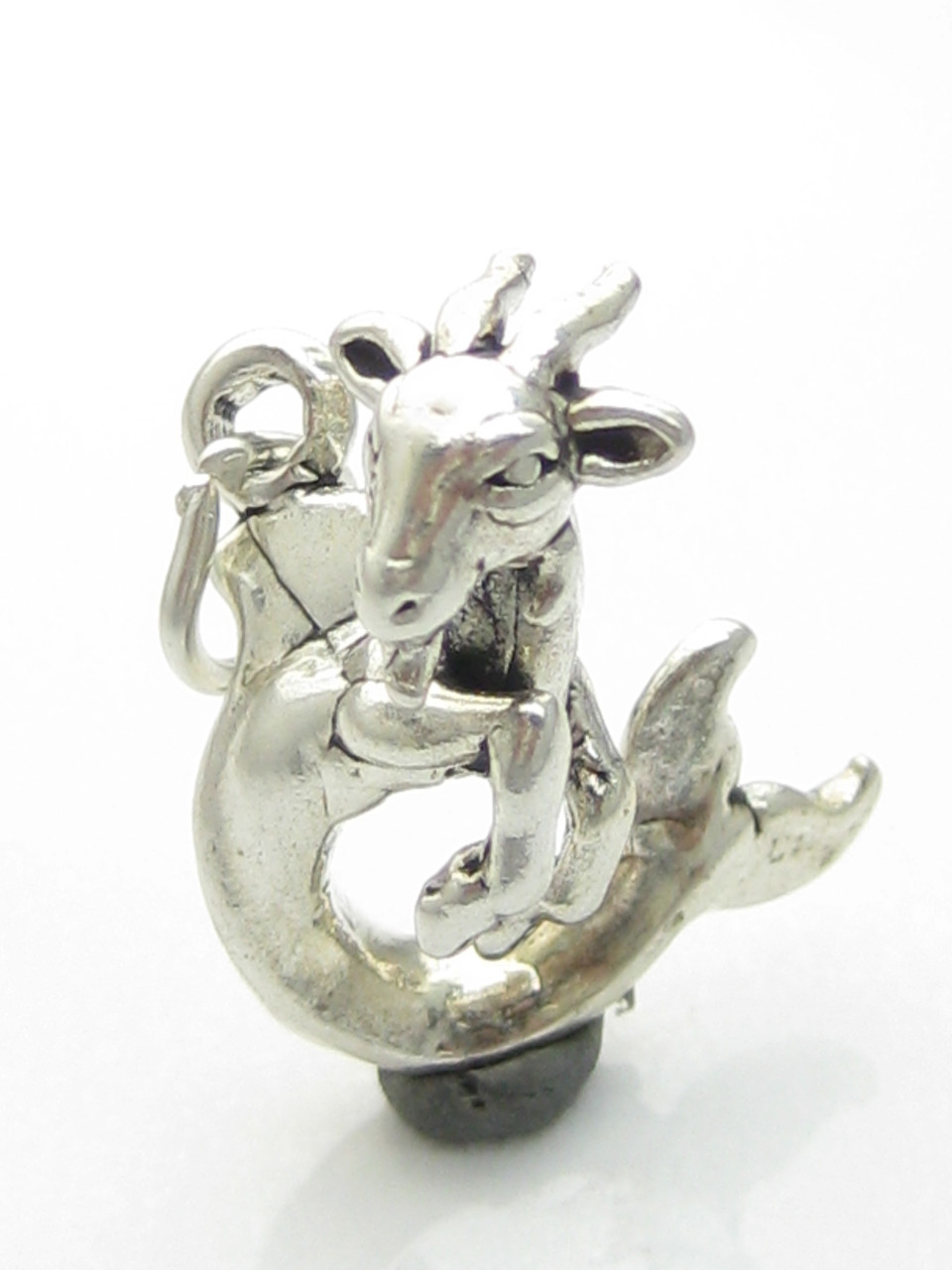 Goat - Ram sterling silver charm .925 x 1 Capricorn Zodiac Goats charms ...