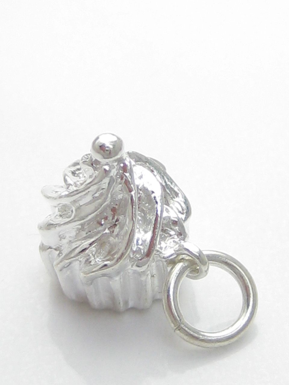 Cupcake sterling silver charm .925 x 1 Fairy Cakes baking charms ...