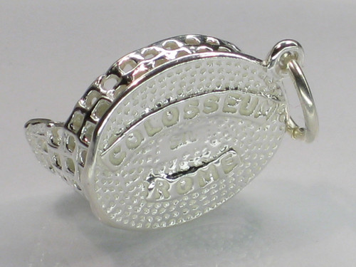 Colosseum Rome sterling silver charm .925 x 1 Roman Landmark Charms ...