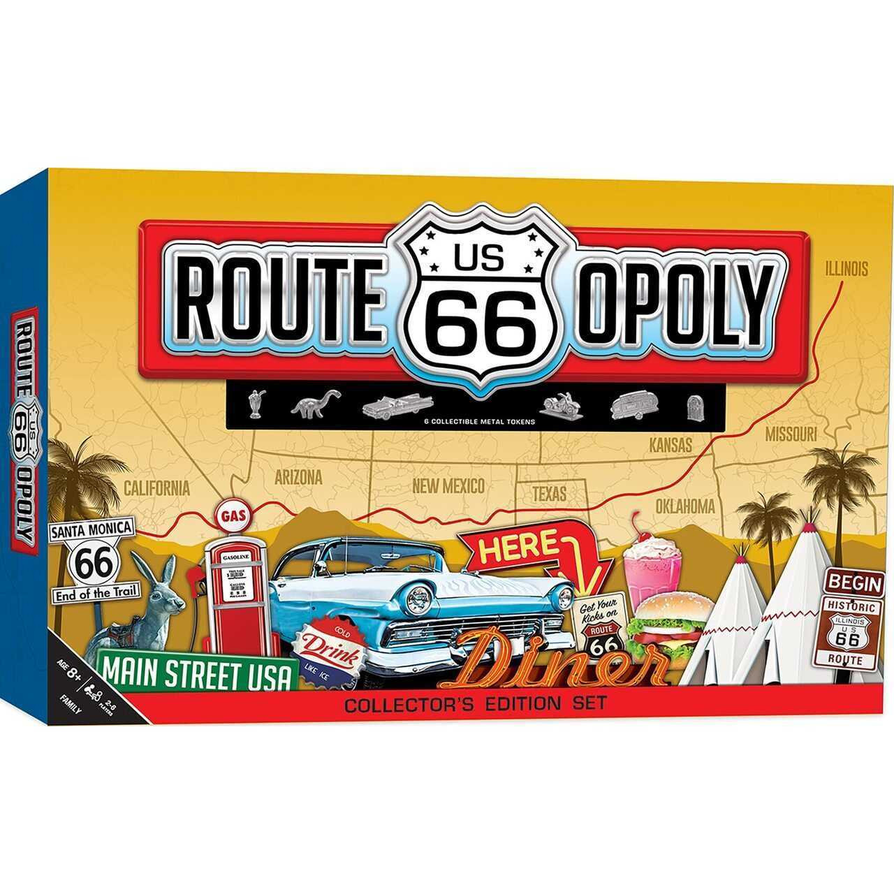 Route 66-Opoly Board Game At The Nut House