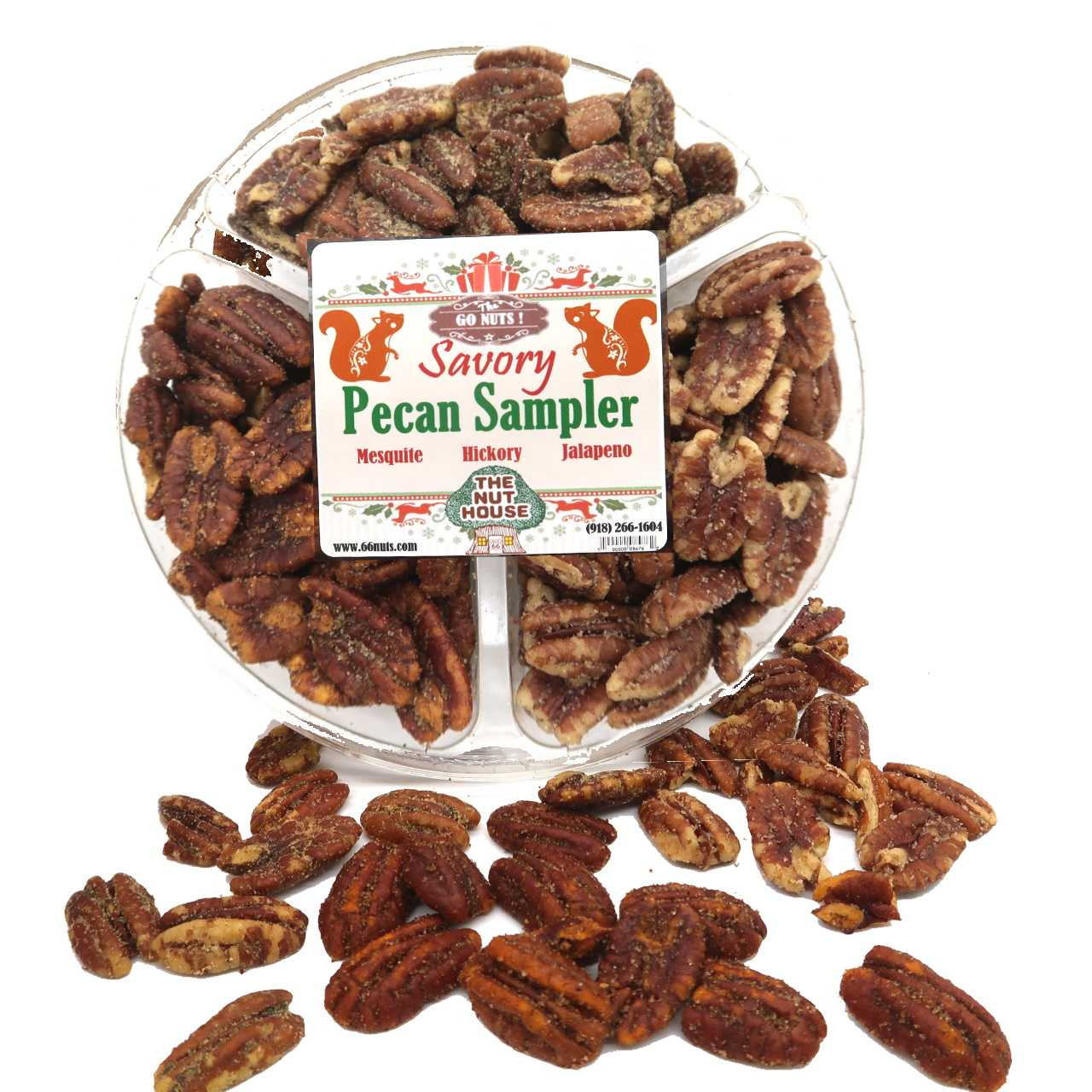 Go Nuts Pecan Sampler only at The Nut House