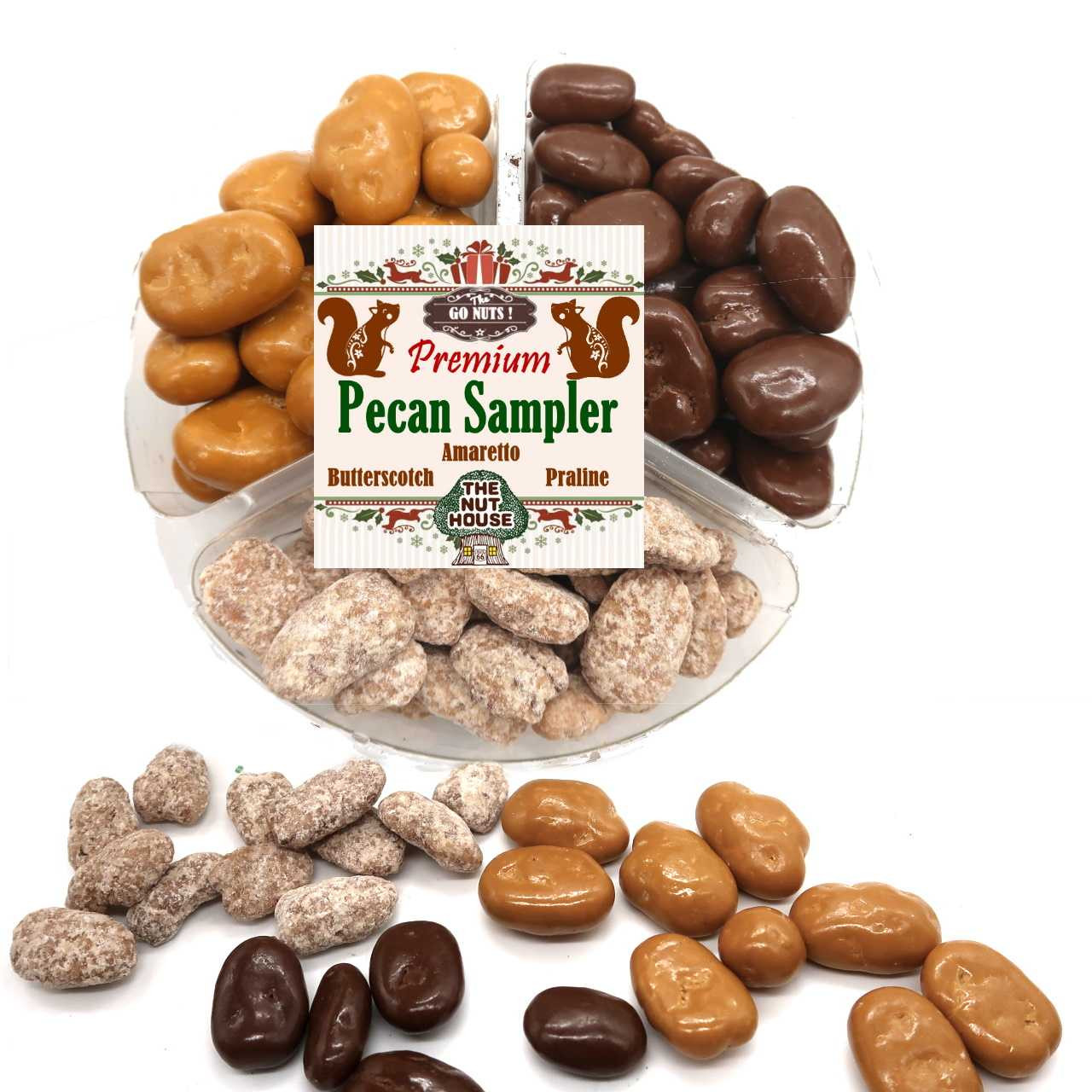 Go Nuts Pecan Sampler only at The Nut House