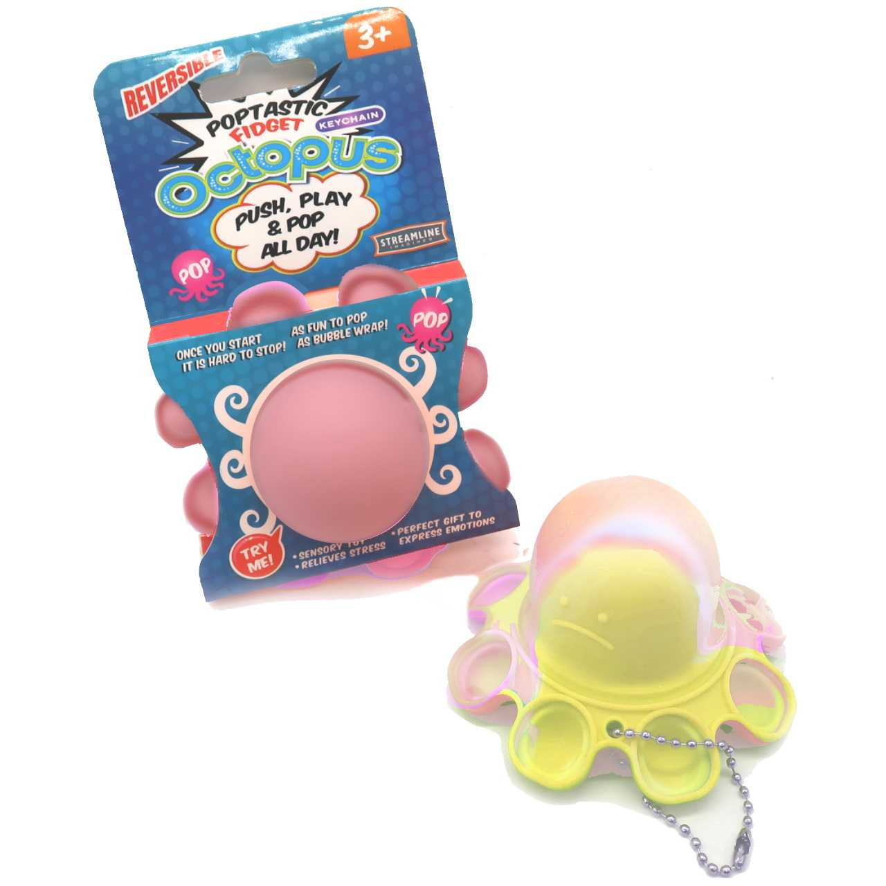 Octopus Popping Fidget Toy At The Nut House