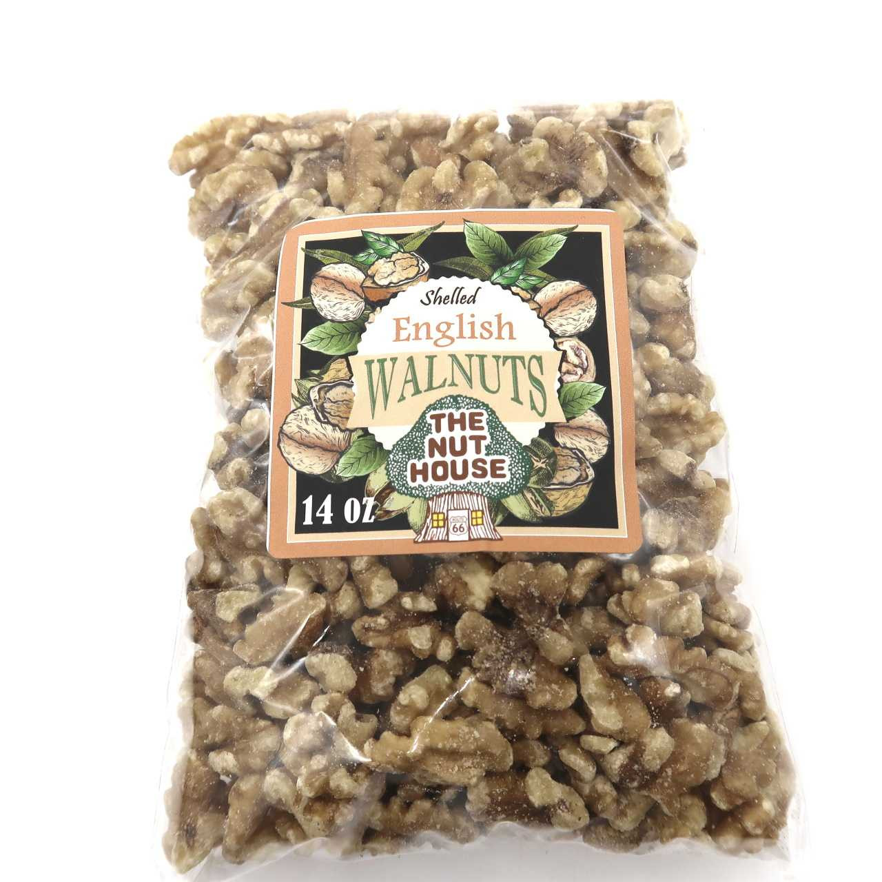 English Walnuts Shelled 14 oz - The Nut House