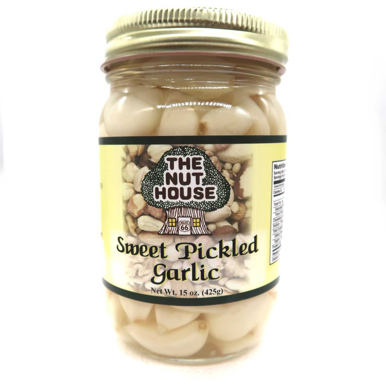 Nut House Sweet Pickled Garlic 15 oz At The Nut House