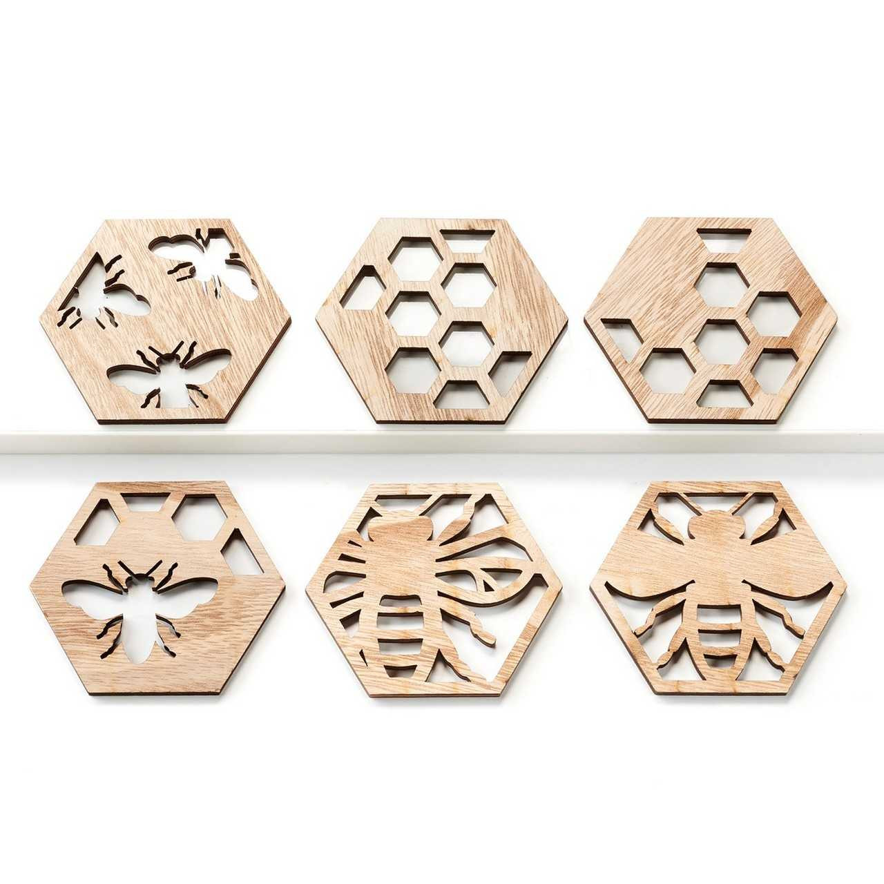 Laser Cut Bee Wall Plaque Exclusive at The Nut House