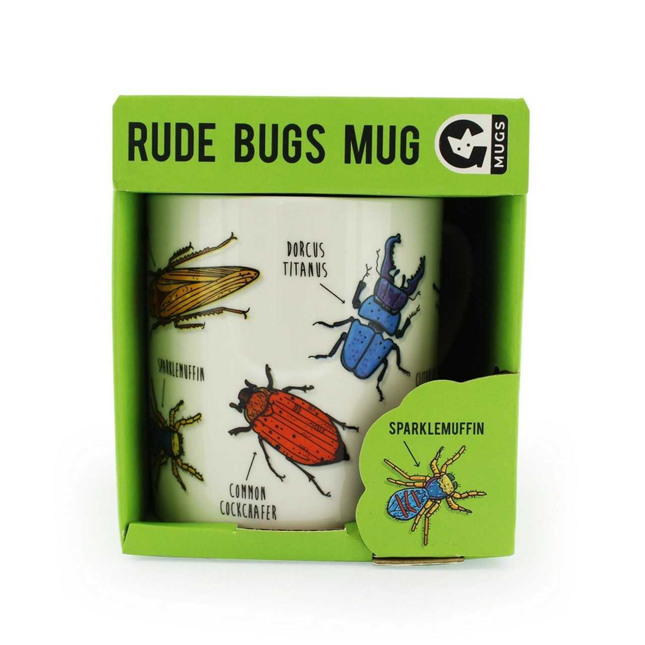 Ginger Fox Rude Bugs Mug The Nut House