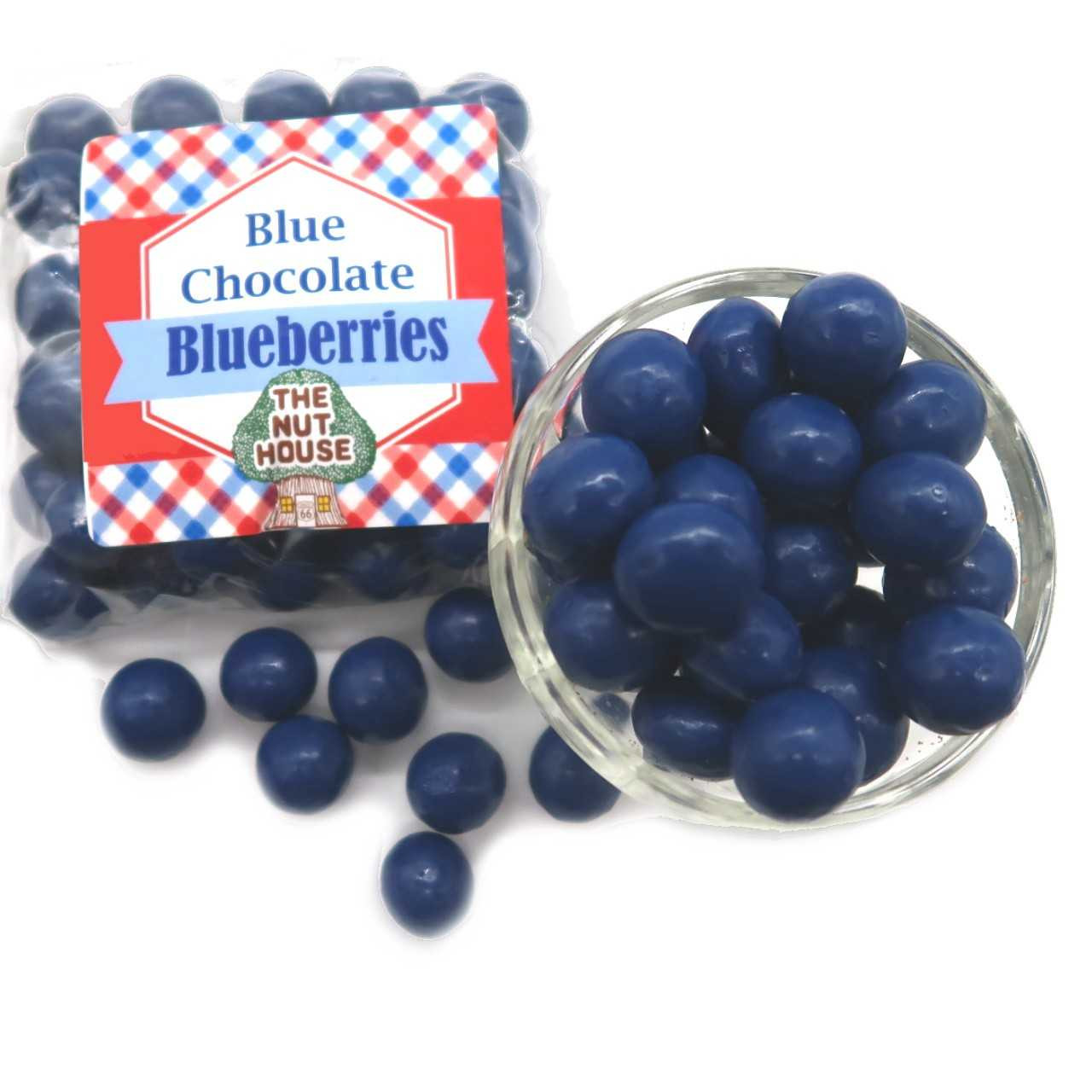 Blue Chocolate Blueberries 8 oz - The Nut House