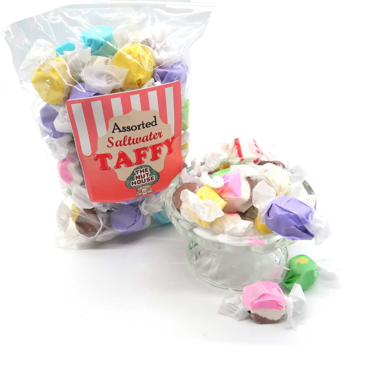 Assorted Taffy 14 oz only at The Nut House
