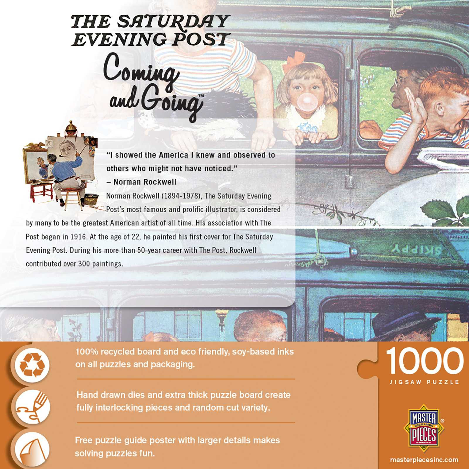 Rockwell Collage 1000 Piece Jigsaw Puzzle
