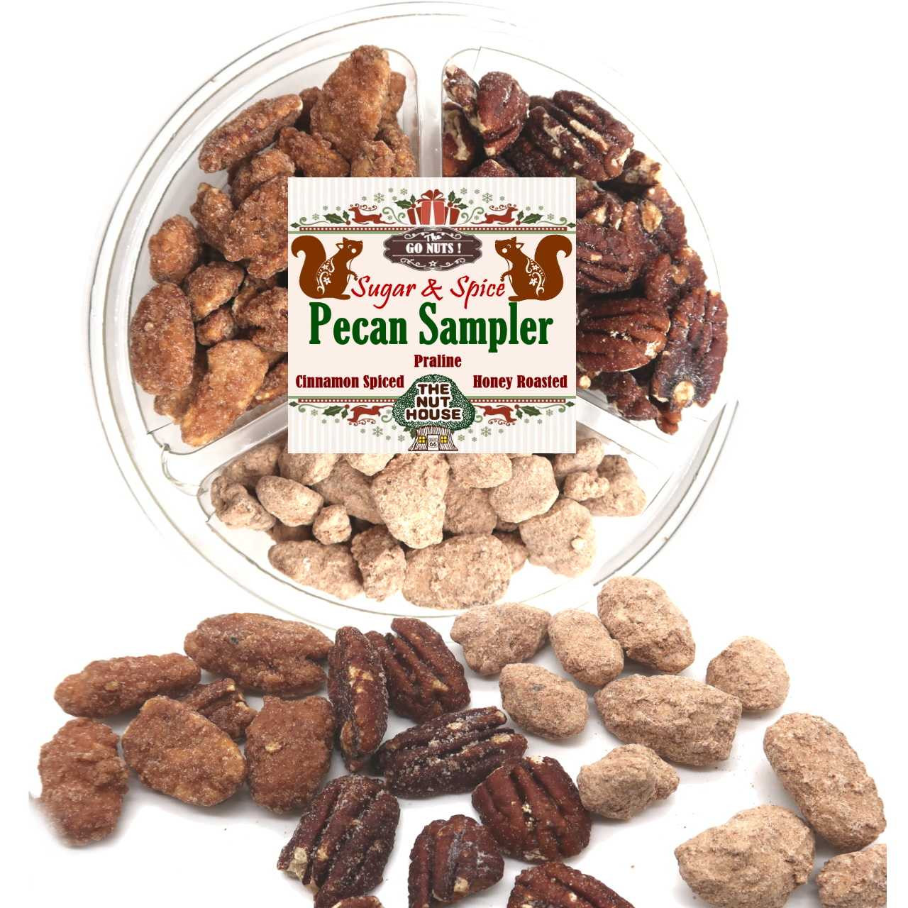 Go Nuts Pecan Sampler only at The Nut House