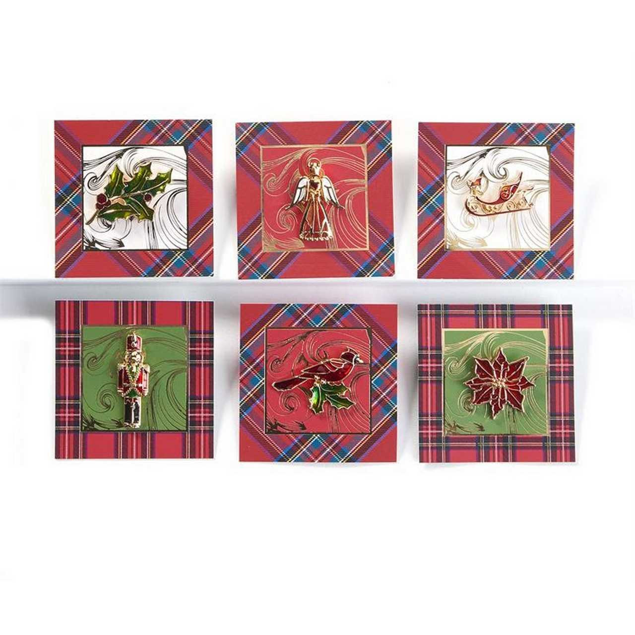 Christmas Flamingo Pen With Santa Hat and Bowtie