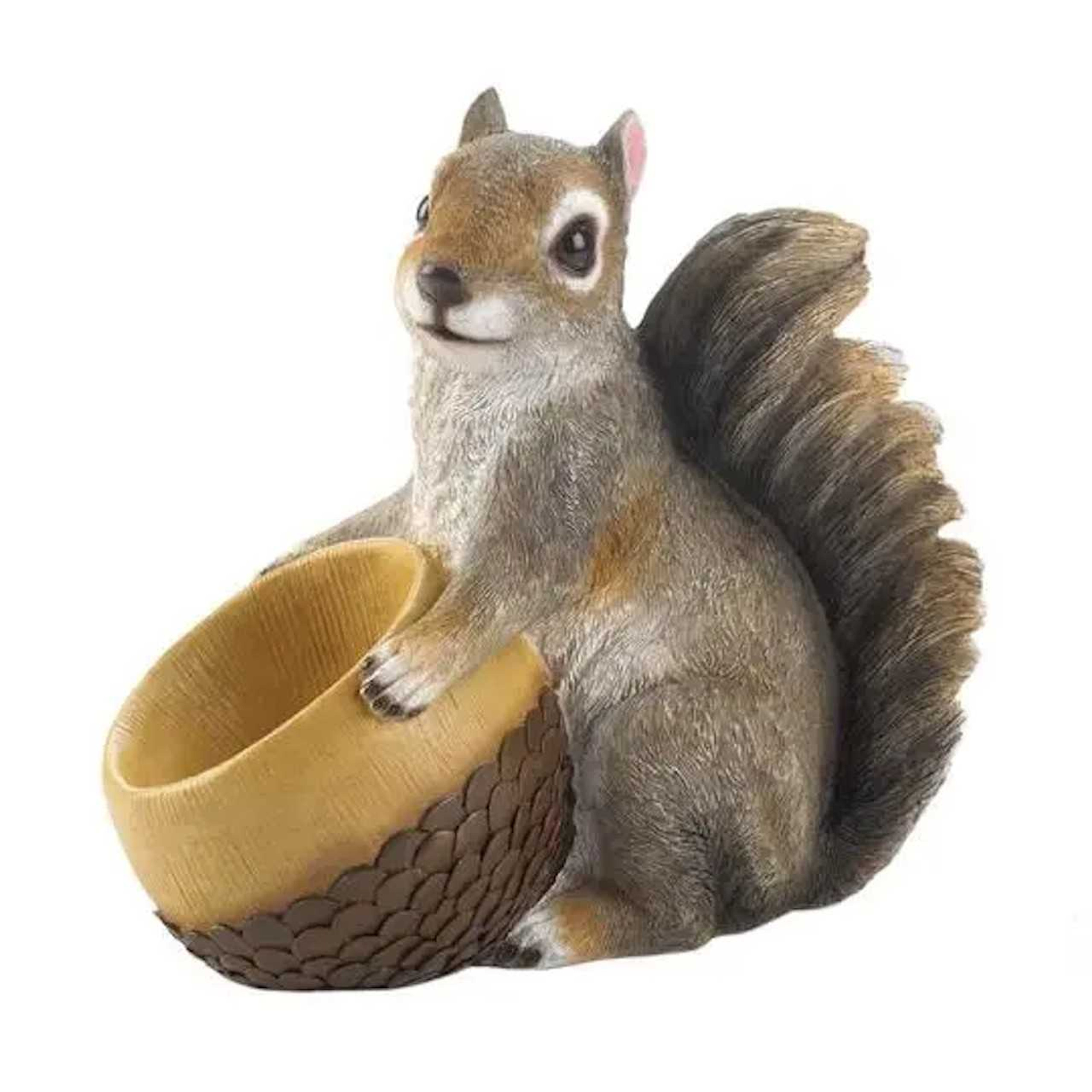 Squirrel and Acorn Bird Feeder Exclusive at the Nut House