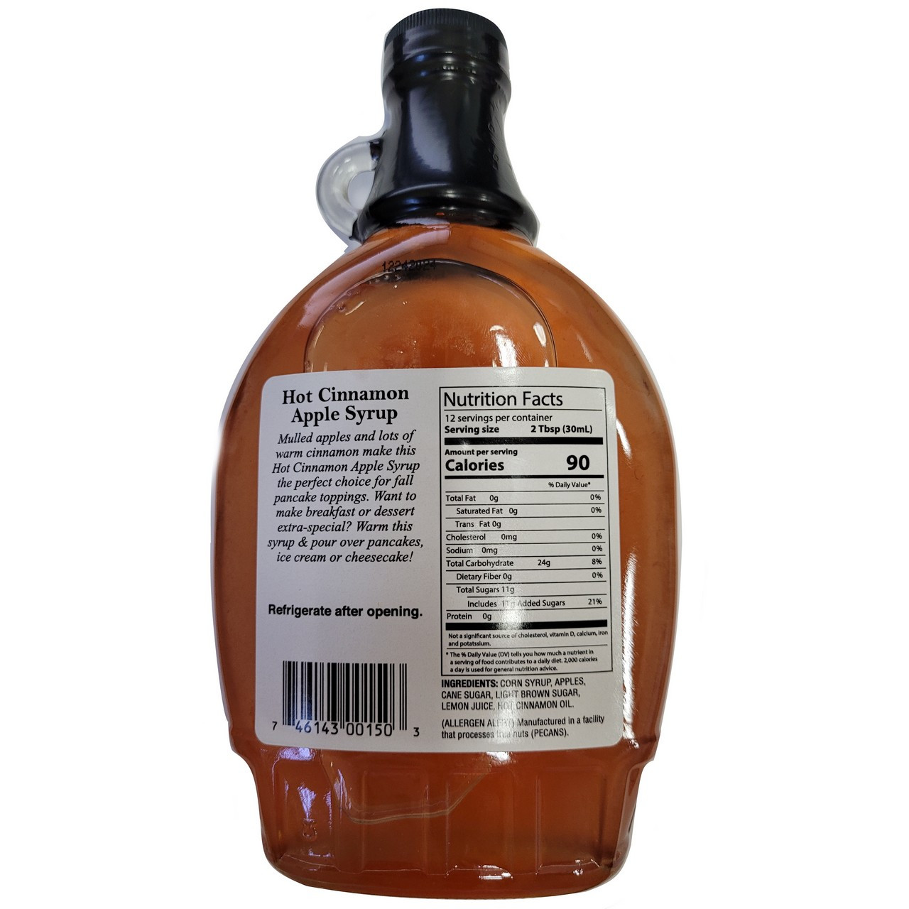 Nut House Sugar Free Maple Praline Syrup 12oz the Nut House