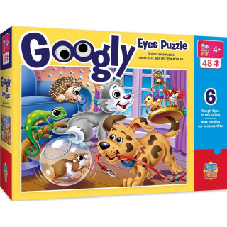 Googly Eye Right Fit - Dinosaurs 48 Piece Jigsaw Puzzle