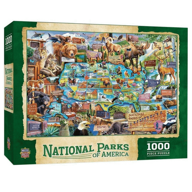 National Parks Opoly Board Game at the Nut House