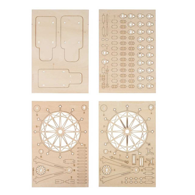Locomotive DIY 3D Wooden Puzzle at the Nut House Locomotive DIY 3D Wooden Puzzle at the Nut House