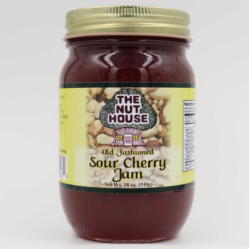 Nut House Black Cherry Jam 18 oz - The Nut House