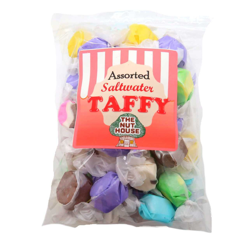 Assorted Taffy 14 oz only at The Nut House