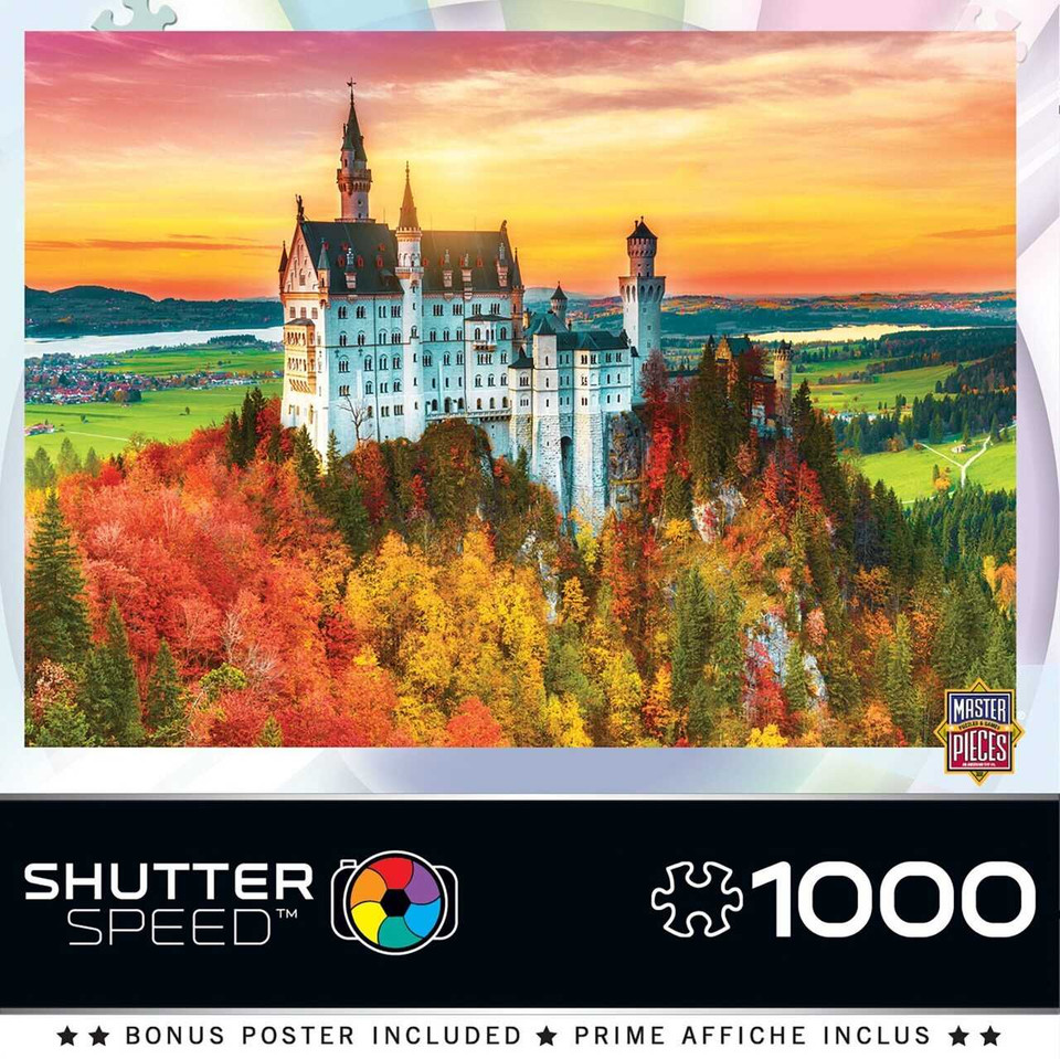 Medieval Castle Cutaway Puzzle 1000 Piece Jigsaw Puzzle