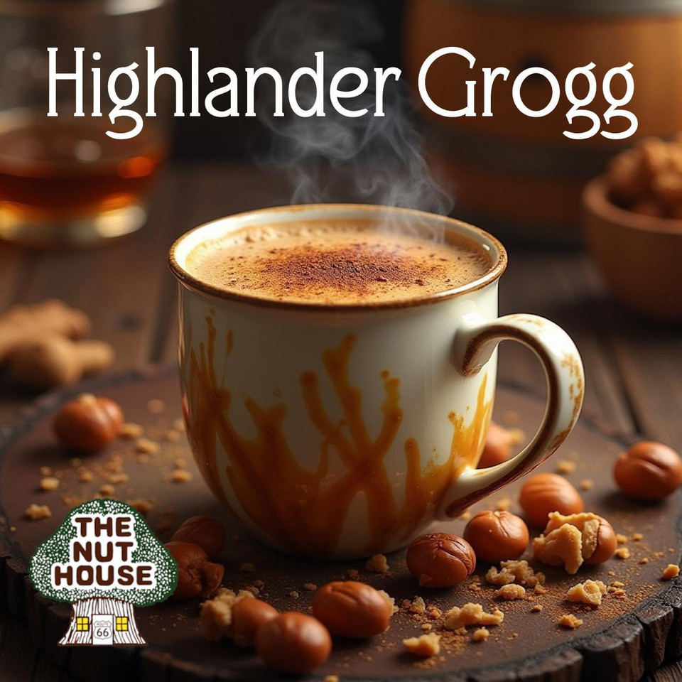 Highlander Grogg Coffee only at The Nut House