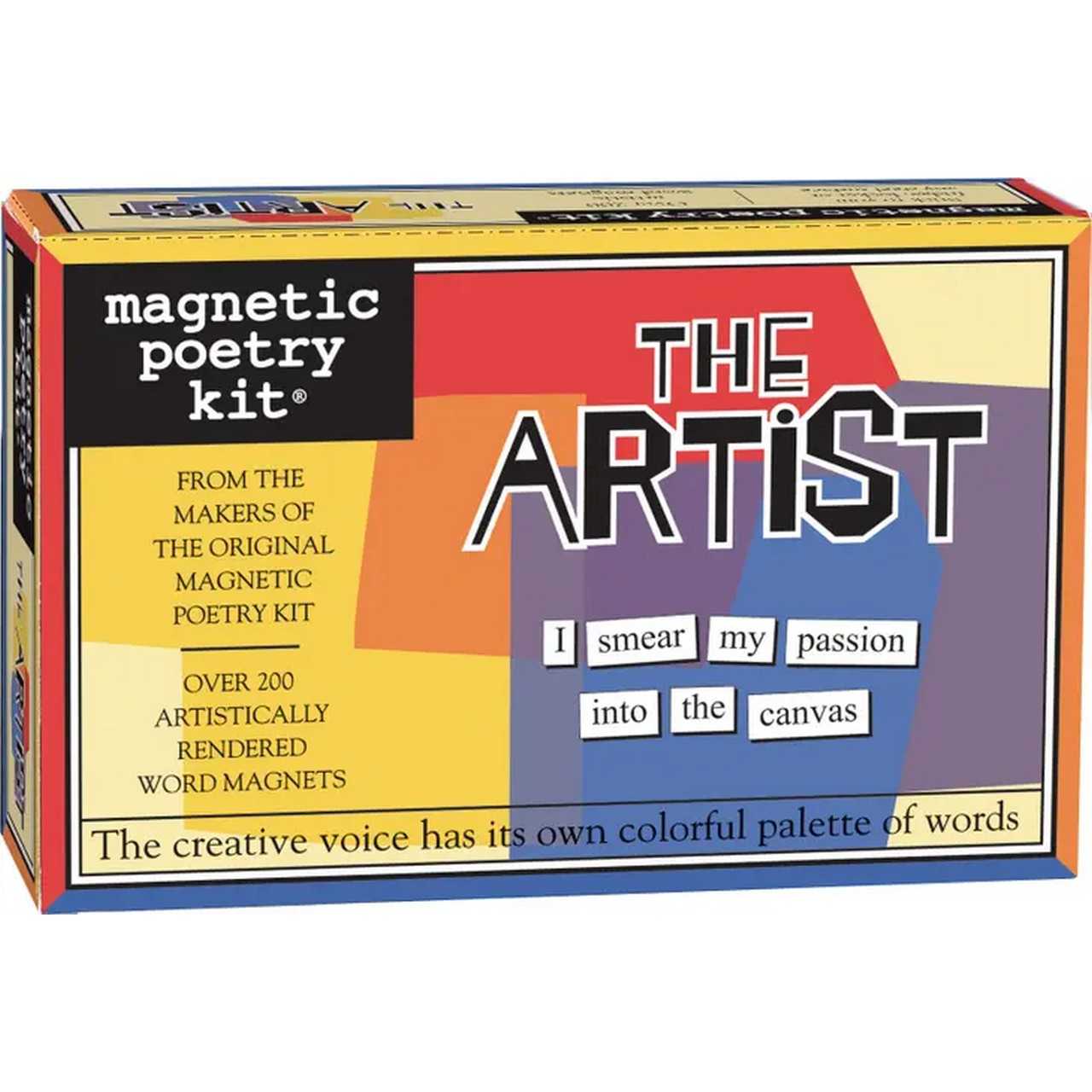 Artist Magnetic Poetry Kit Exclusive at the Nut House