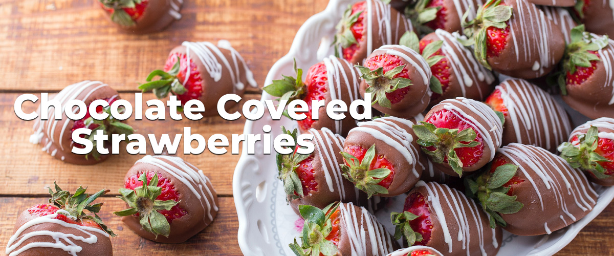 Valentines Day Chocolate Covered Strawberries