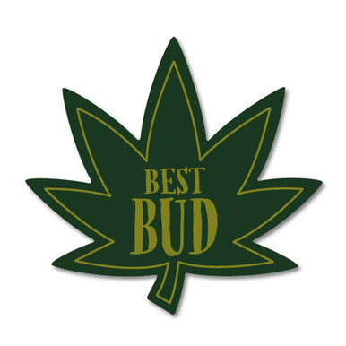 Best Bud Weed Sticker Exclusive at The Nut House