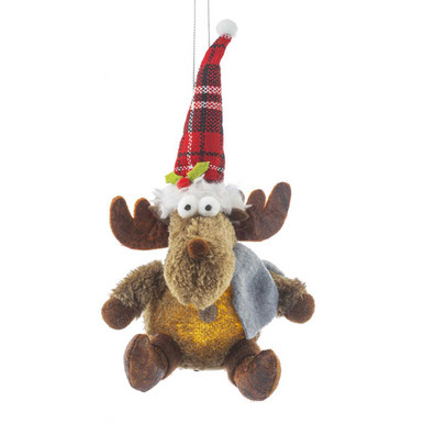Merry Chris-Moose Light Up Ornament at the Nut House