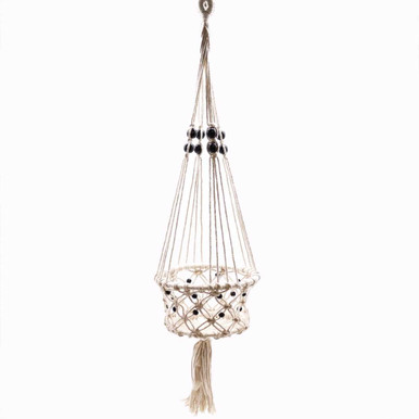 Ancient Wisdom Macrame Pot Holder The Nut House