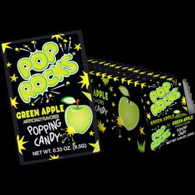 Pop Rocks Green Apple - Explode with flavorful excitement!