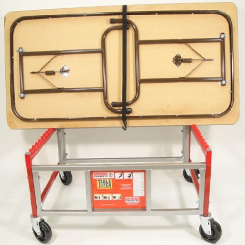 Raymond Flagship Table Toter Cart - Holds Up To 10 Rectangular 6' or 8 ...