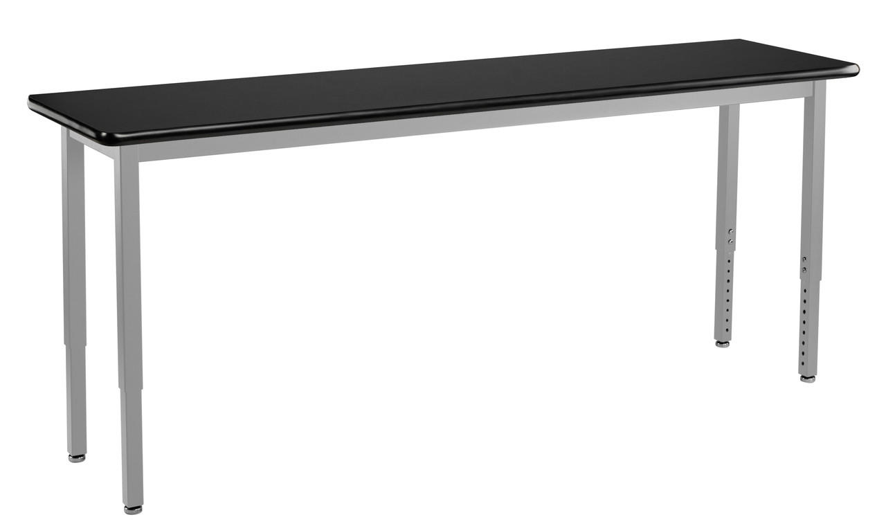 Buy NPS Steel Height Adjustable Science Lab Table, 18 X 72 , HPL Top ...