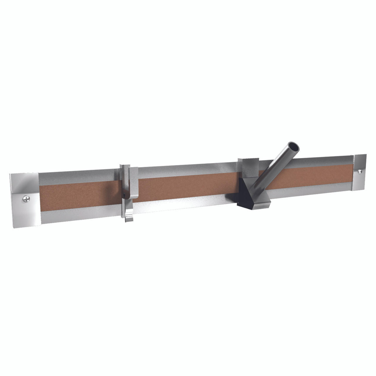 Ghent Aluminum 2" Maprail with Cork Insert, 1 Per Carton - Shiffler ...