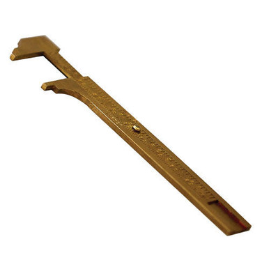 Buy Solid brass caliper to measure inside and outside dimensions for ...