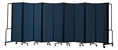 Buy NPS Room Divider, 6' Height, 9 Sections, Blue | Shiffler ...
