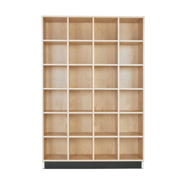 Buy Diversified Woodcrafts Maple Cubby Cabinet, 16 Cubbies, 48"w x 15"d ...