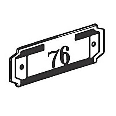 Buy Lyon Locker Number Plate w/rivet Plate Numbers #1 - #1000 (can be ...